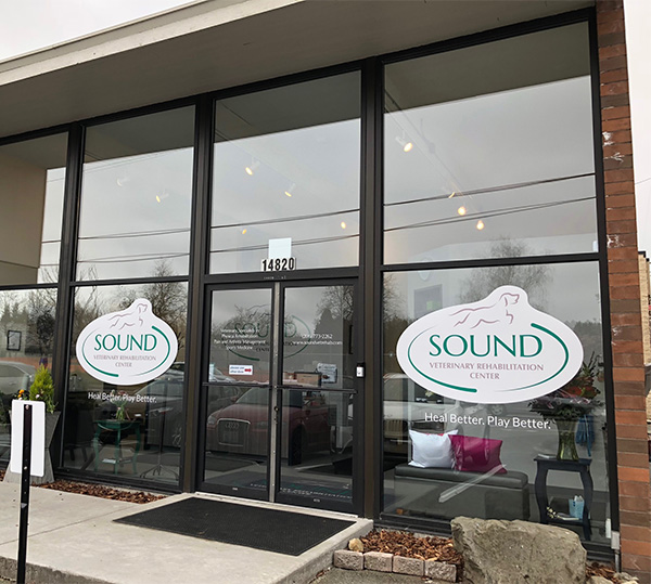 Contact Us | Visit SOUND Veterinary Rehabilitation Center