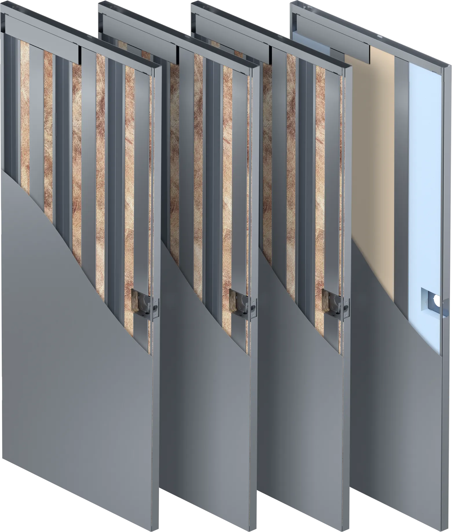Steel Stiffened Door MaxDoor Series Daybar Steel Stiffened Door MaxDoor Series Daybar