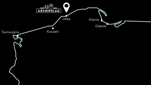 Archipelag Ustka - Jedyne domki w Ustce nad samym morzem