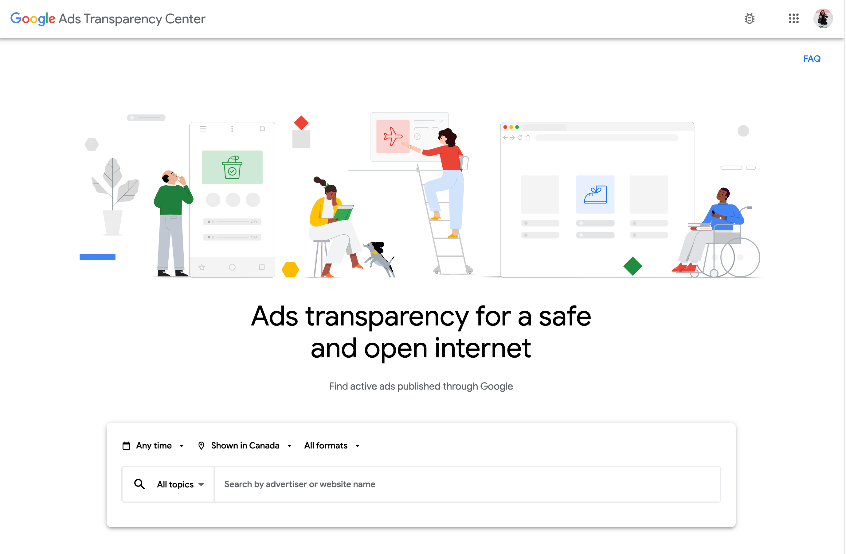 Guide to using Google Ads Transparency Center & Ad Library