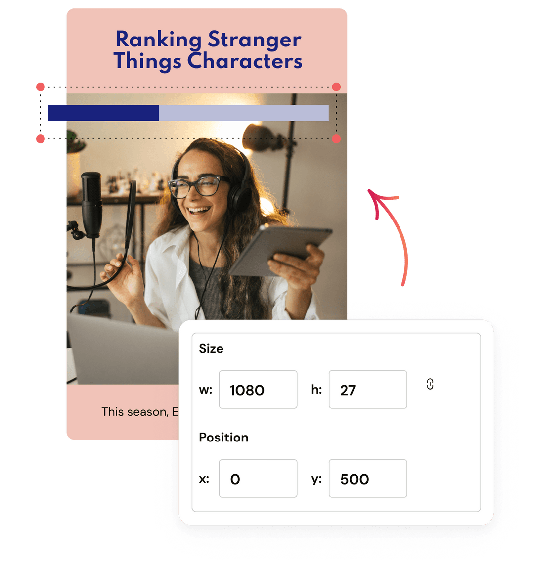 Add Progress Bar to Video - Zubtitle