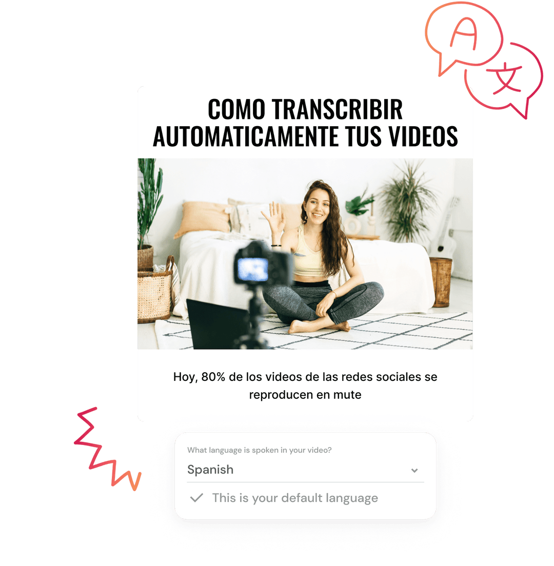 Add Animated Captions to Video - Zubtitle