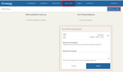 Online Restaurant Scheduling Software - Ameego