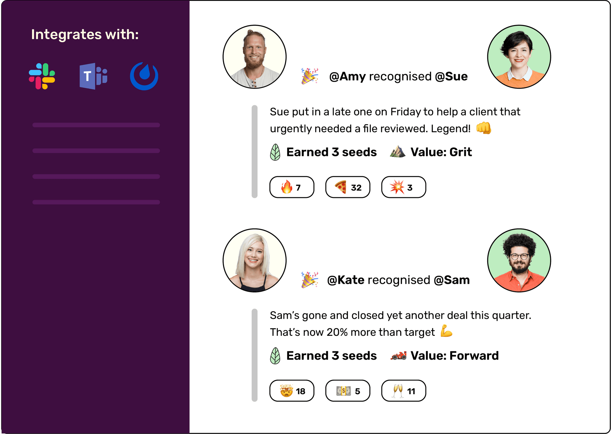 Evergreen | Give recognition and plant trees