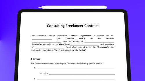 Google Doc Contract Templates by SignHouse
