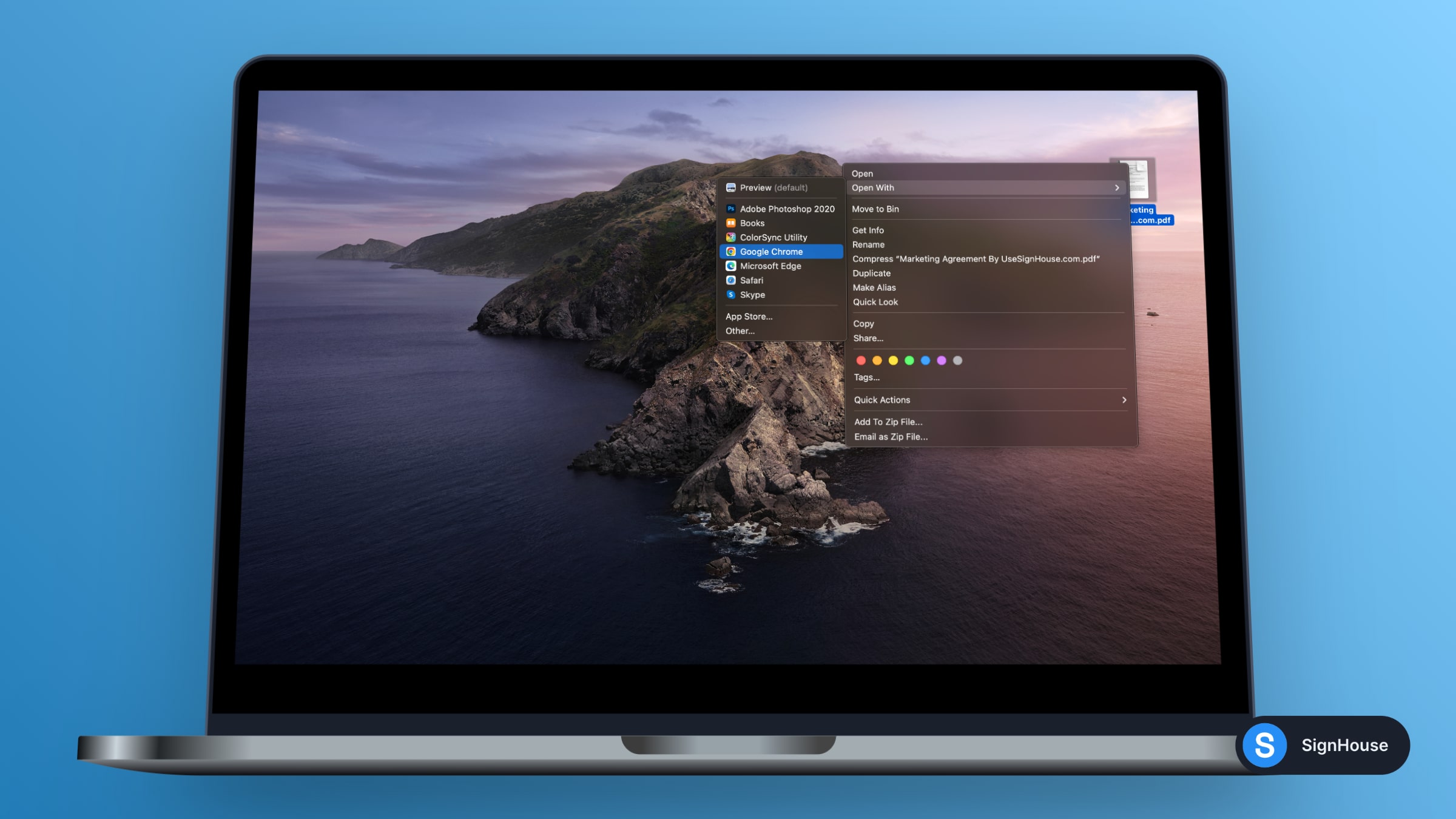 (2023) How To Stop PDFs Opening In Browser | SignHouse