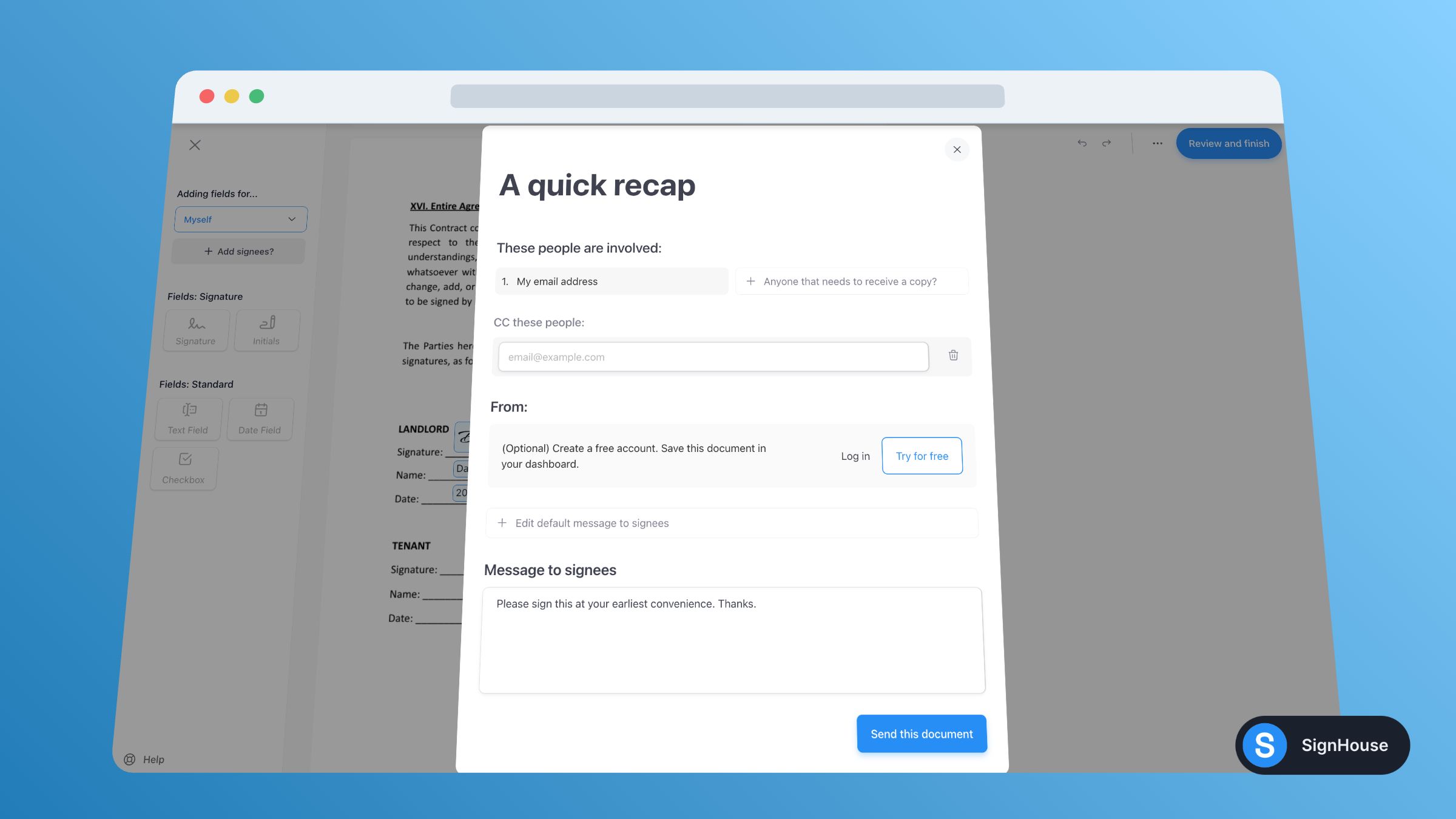 Signature Requests, Explained (2023) | SignHouse