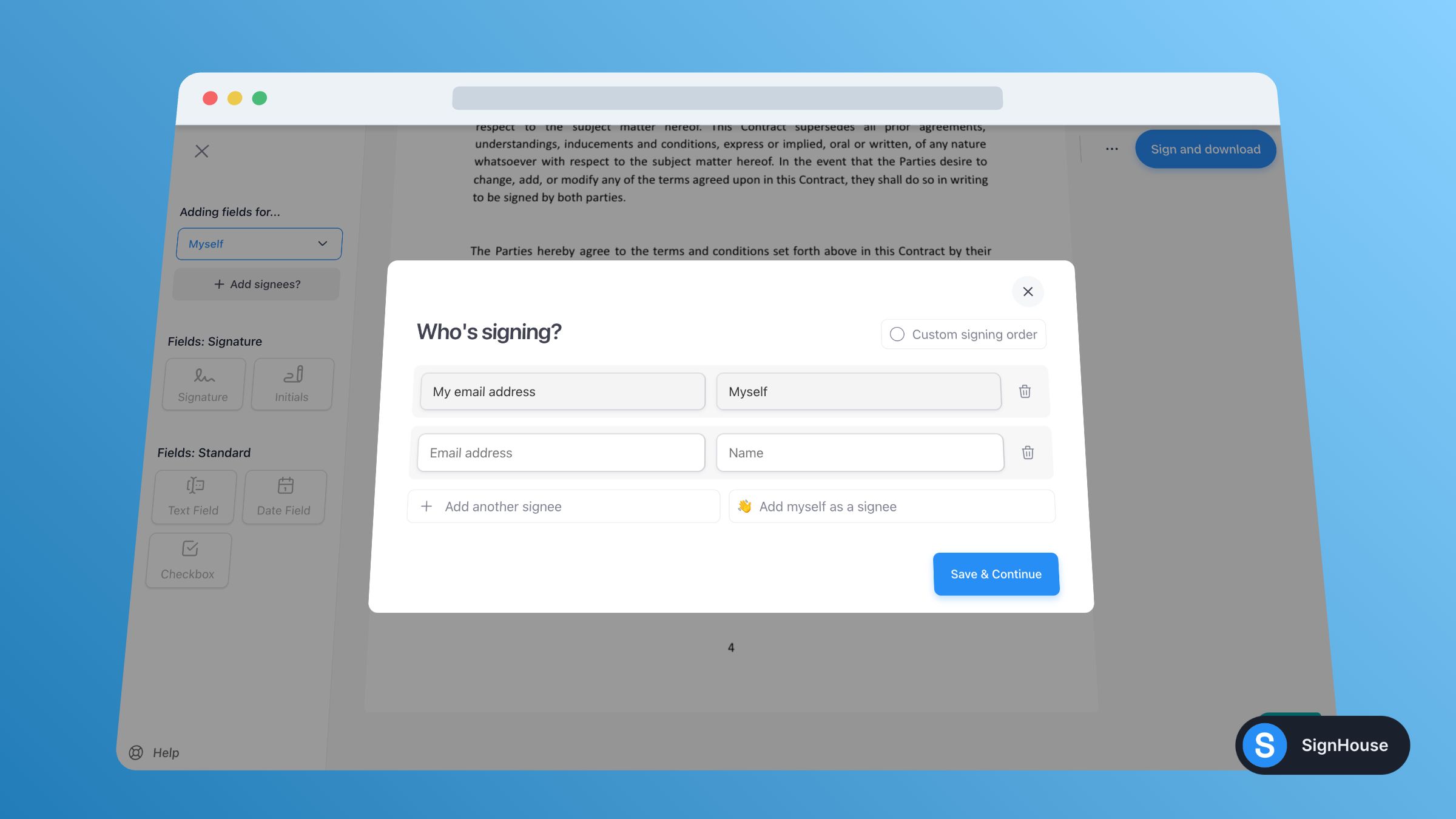 How To Add Digital Signature To PDF Free 2023 SignHouse