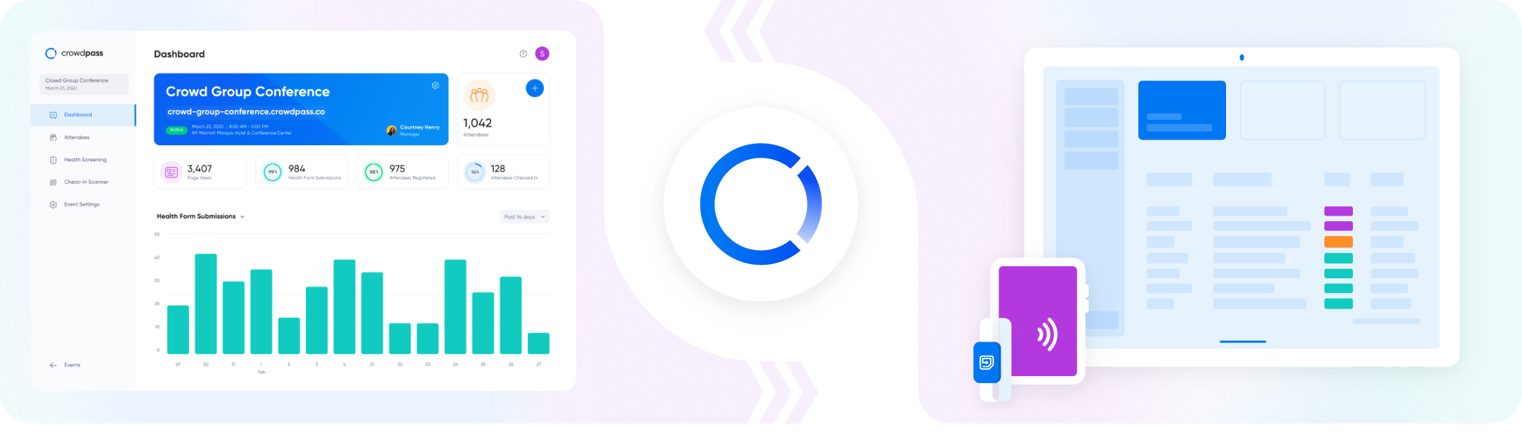 CrowdPass - where event management meets digital health technology