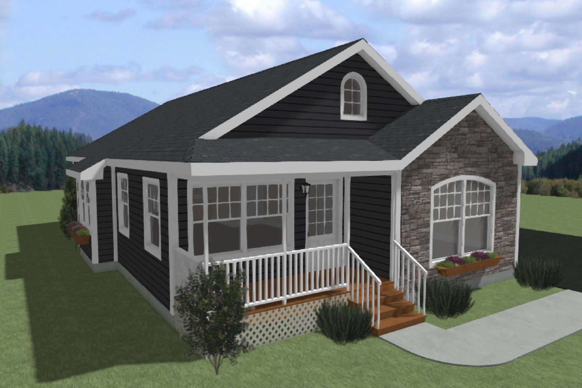 ML-202 | Traditional Home Plan | Maple Leaf Homes