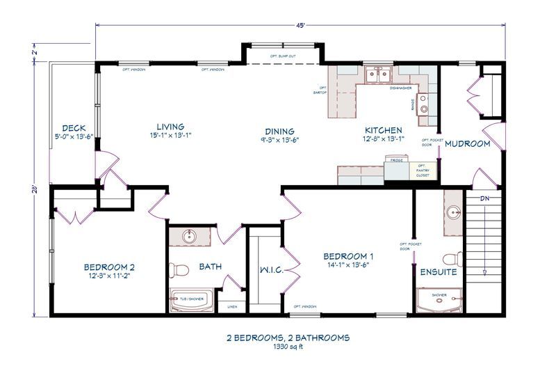 ML-202 | Traditional Home Plan | Maple Leaf Homes