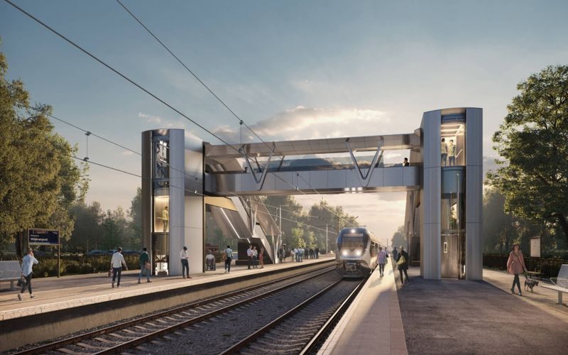 AVA Bridge | Innovative & Accessible Rail Footbridge