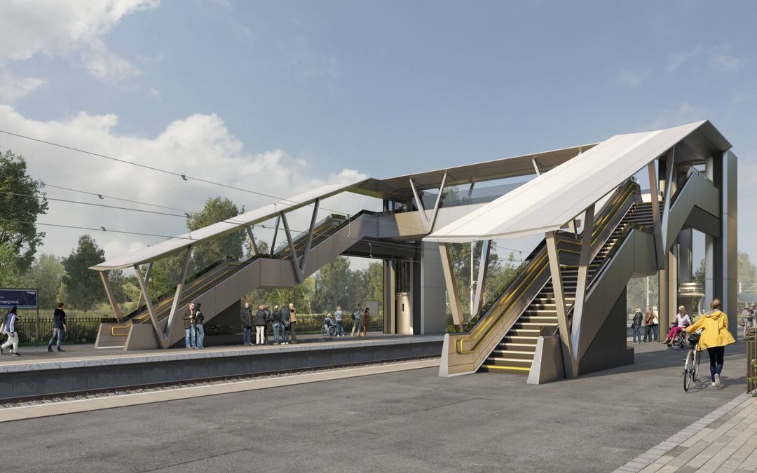 AVA Bridge | Innovative & Accessible Rail Footbridge