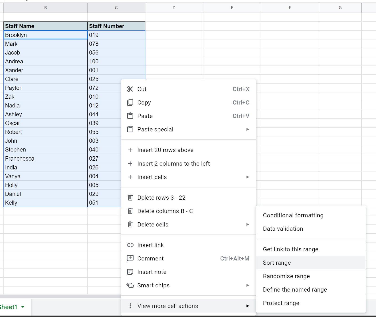 How To Sort By Number In Google Sheets Best Method In 2023 