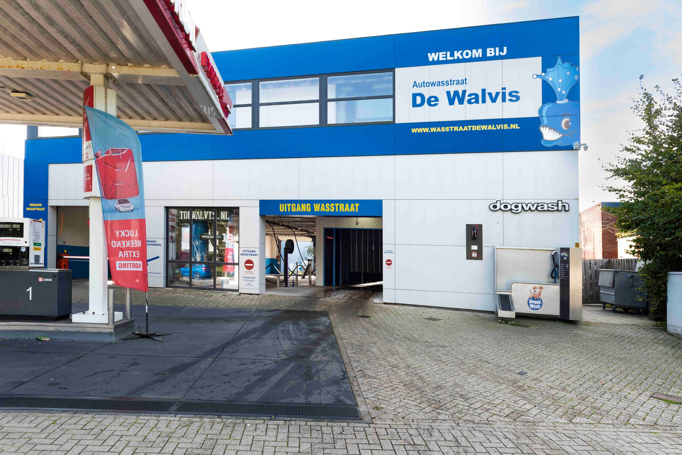 Wasstraat Zwijndrecht - Wasstraat de Walvis
