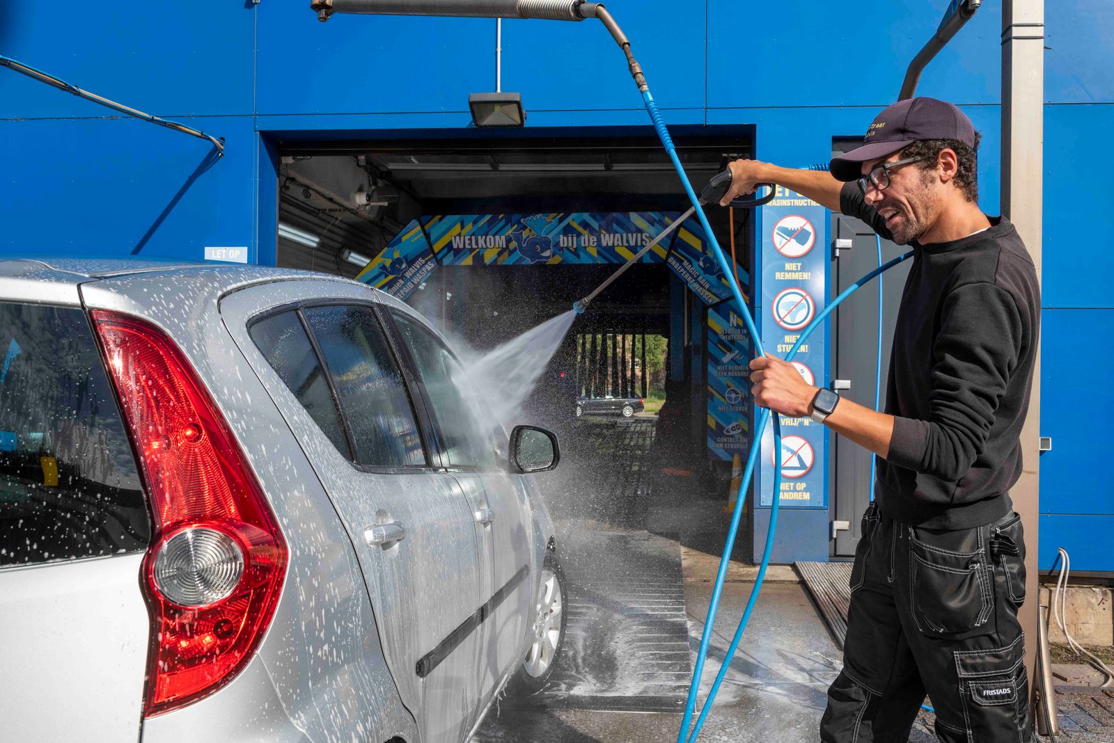 Wasstraat Zwijndrecht - Wasstraat de Walvis