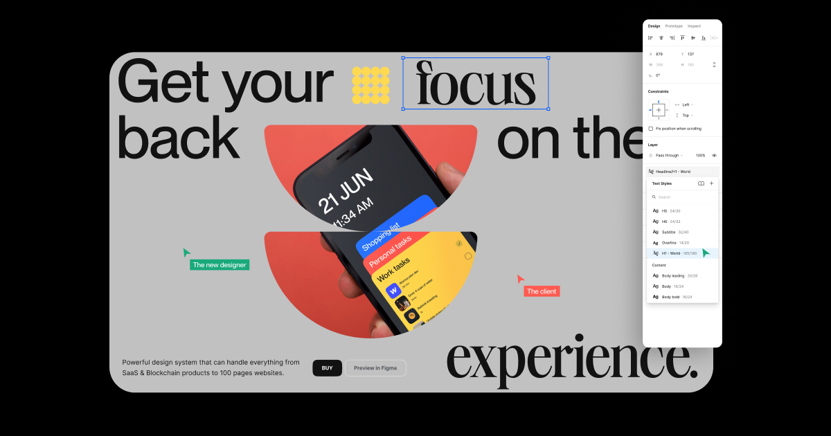 Atomus® — Design System for Figma