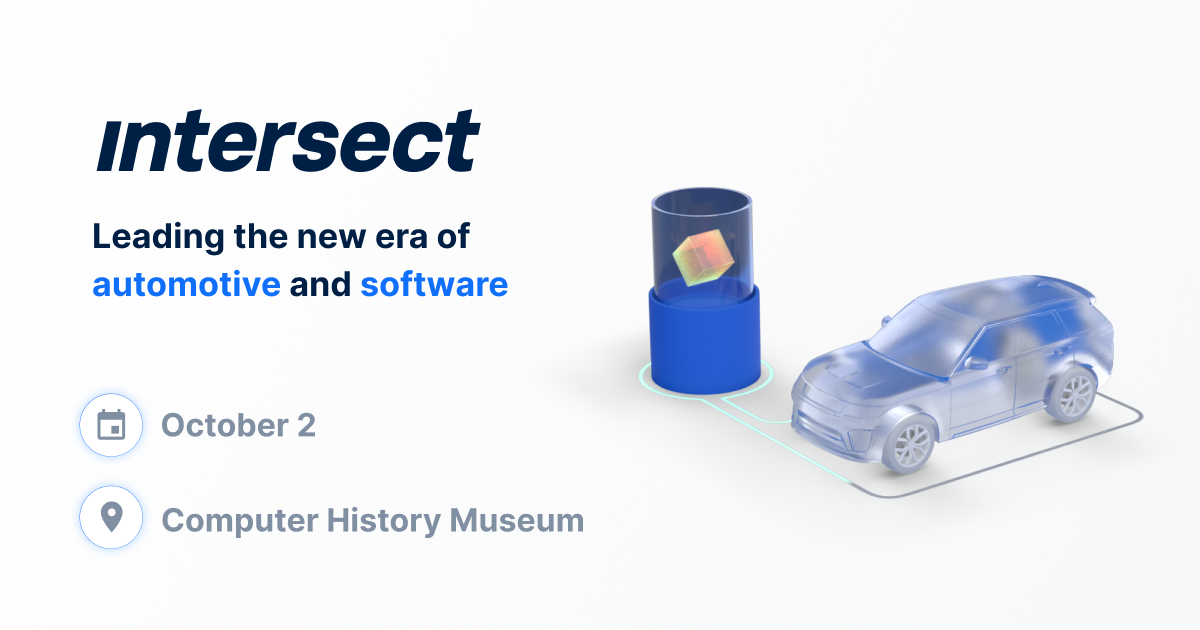 Intersect 23 | The leading vehicle software conference | Applied Intuition