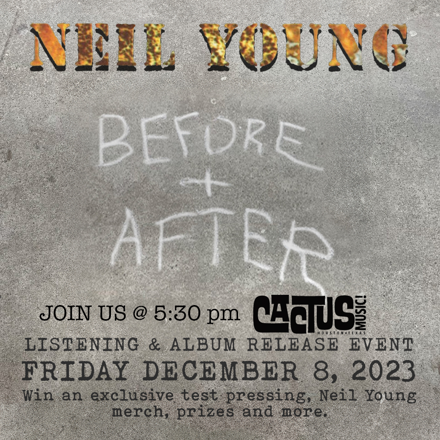 Events at Cactus Music | Houston's Historic Record Shop