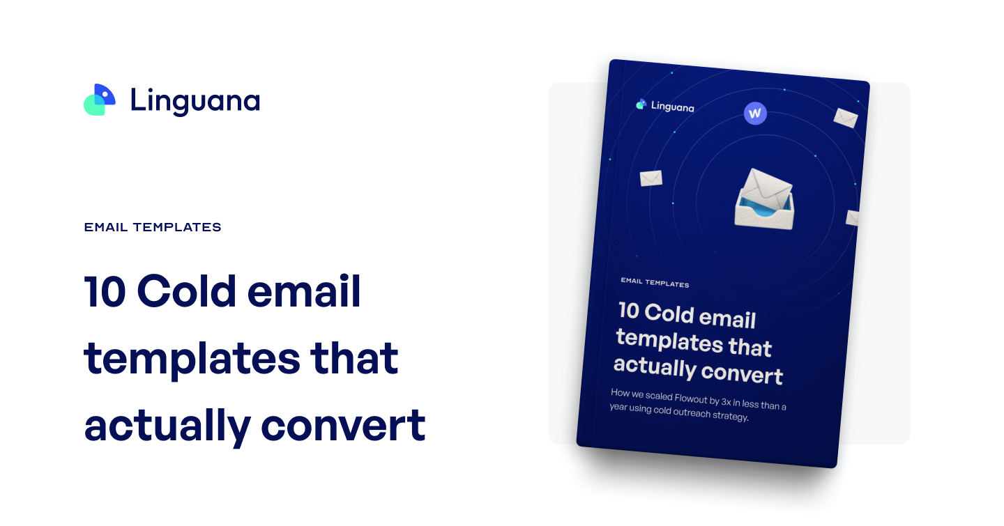 10 Cold email templates that actually convert | Linguana