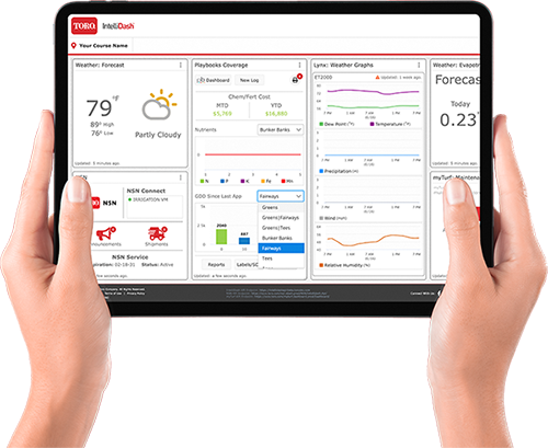 Toro IntelliDash®: Real-Time Golf Course Management