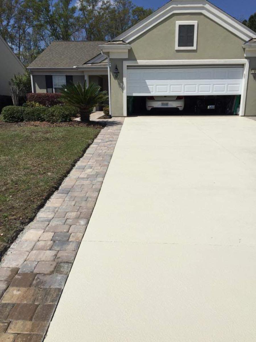 New Paver Driveways on Hilton Head Island, SC - Decorative Concrete