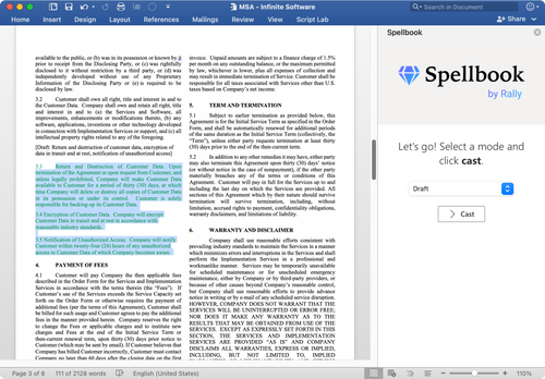 Spellbook - AI Contract Drafting & Review