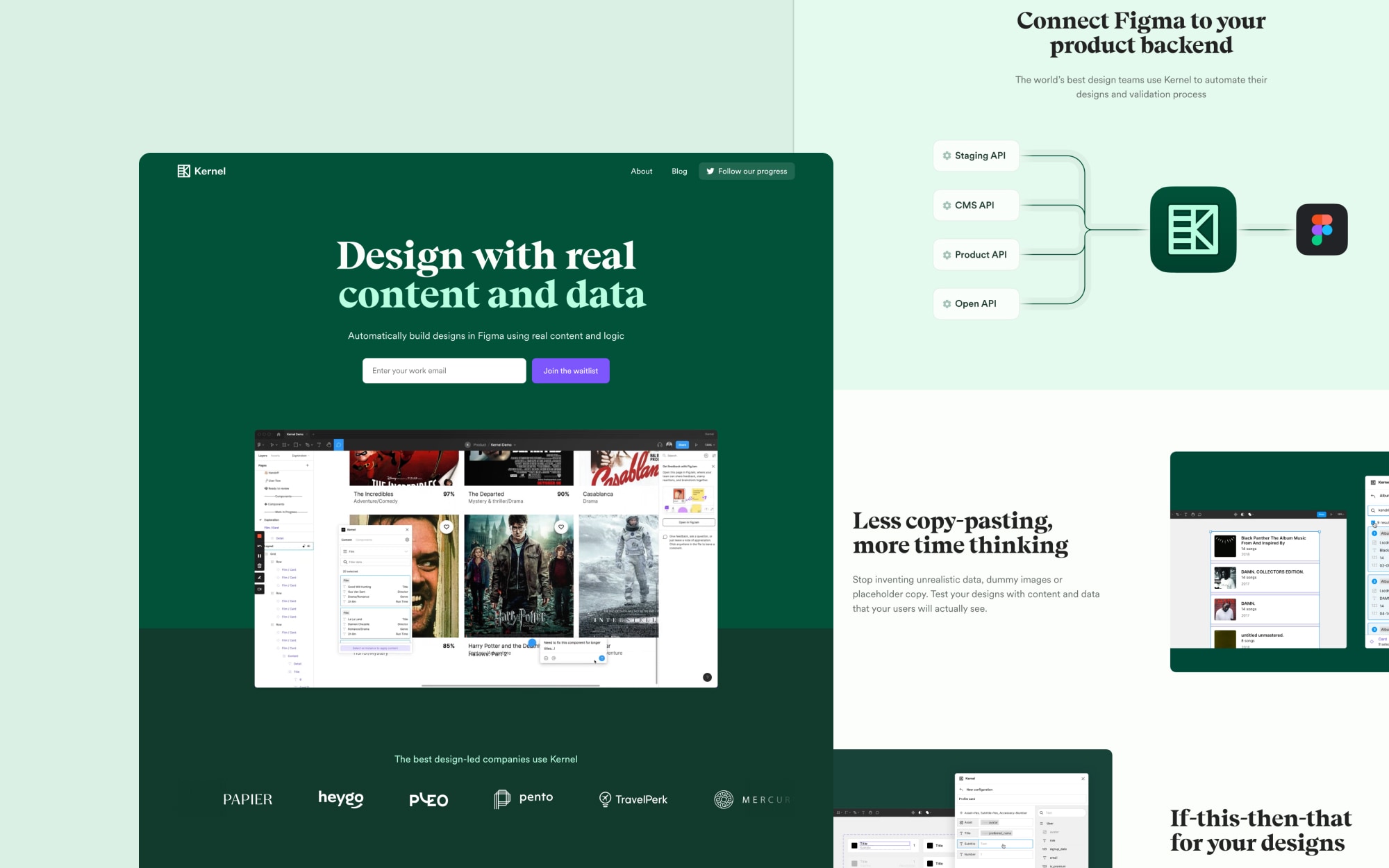 Kernel website · Bryn Taylor · Design Webflow build