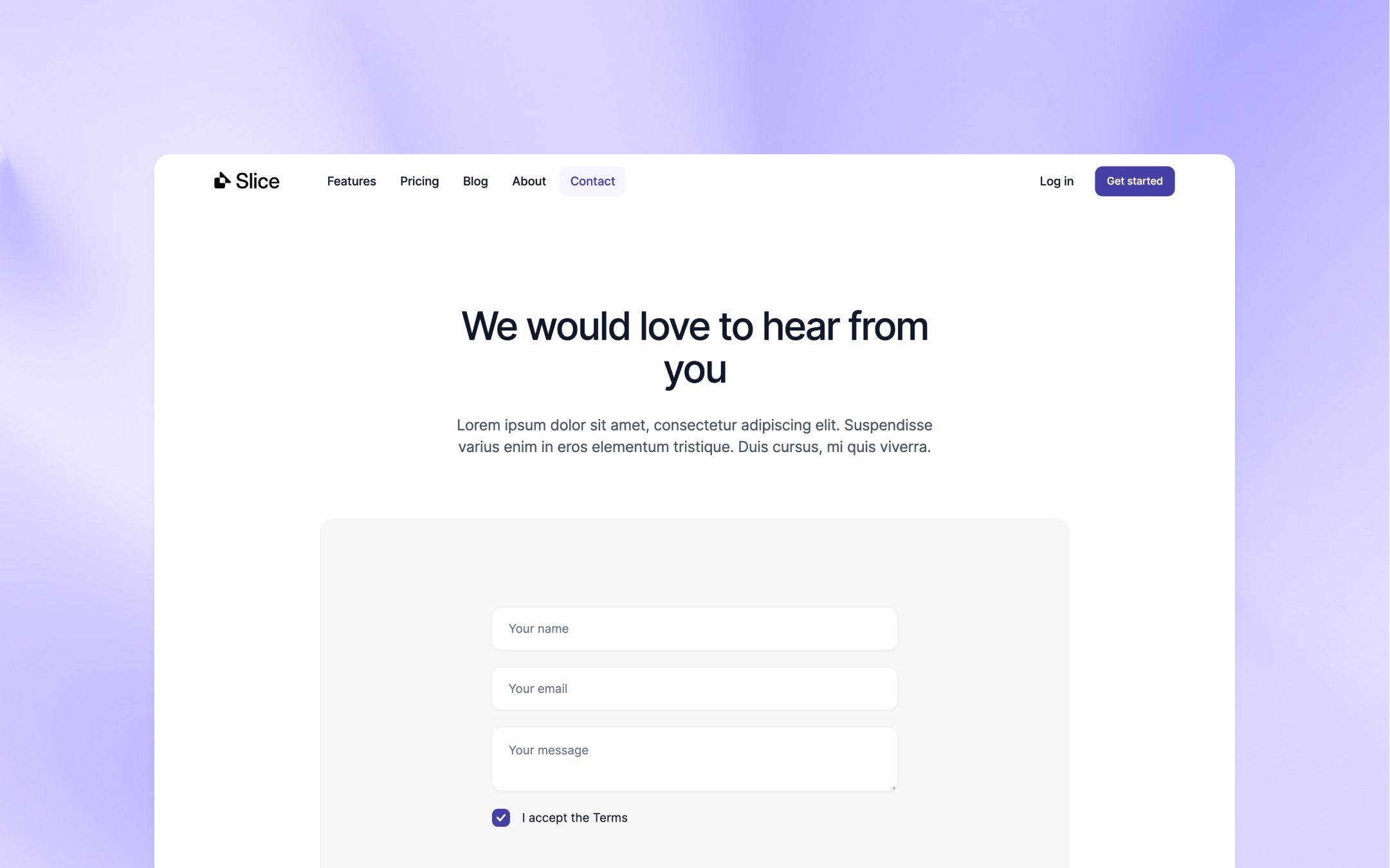 Slice template for Webflow (2023) · Bryn Taylor