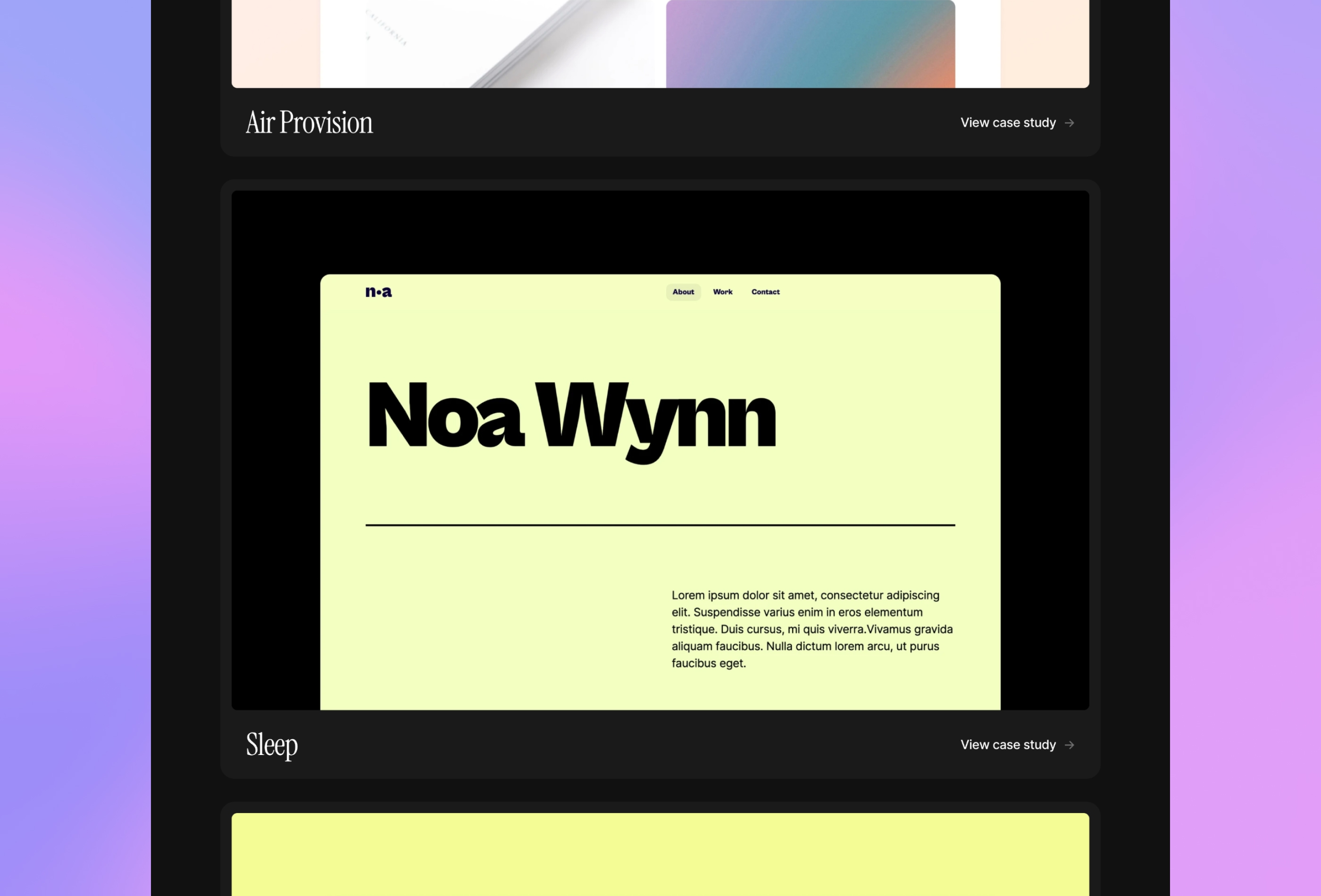 Offset portfolio template for Framer (2023) · Bryn Taylor