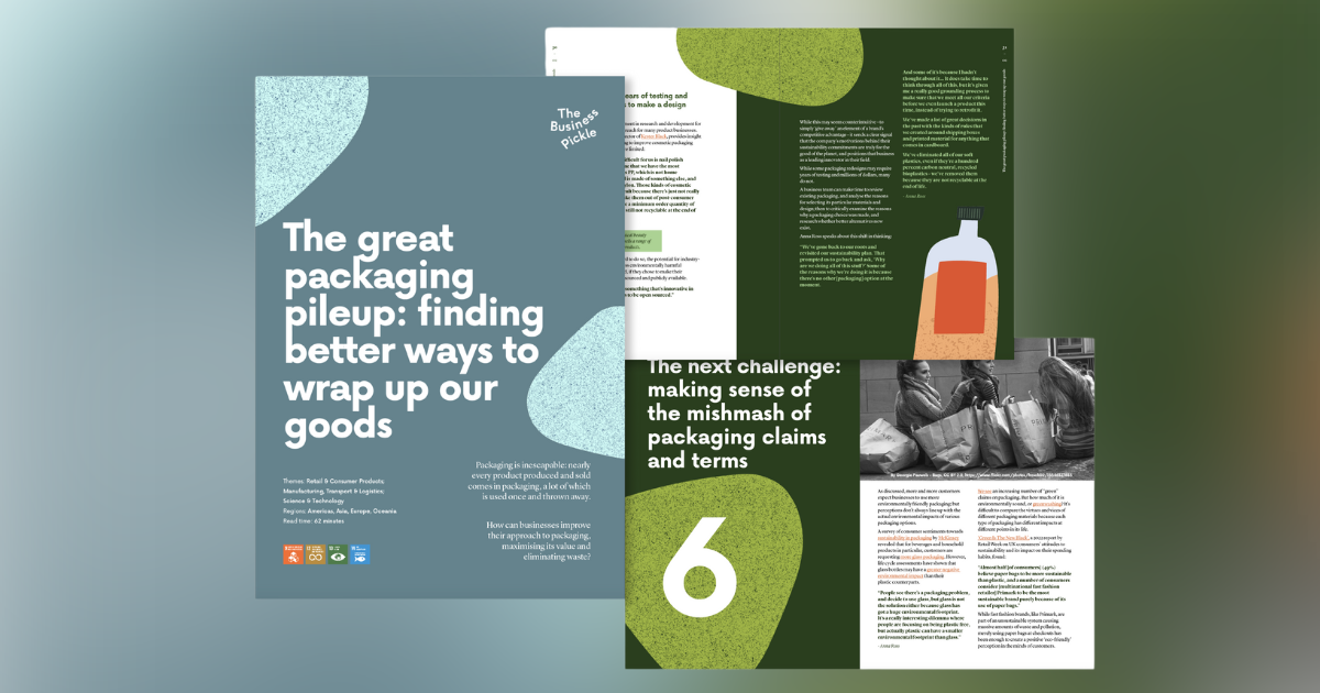 The great packaging pileup: finding better ways to wrap up our goods