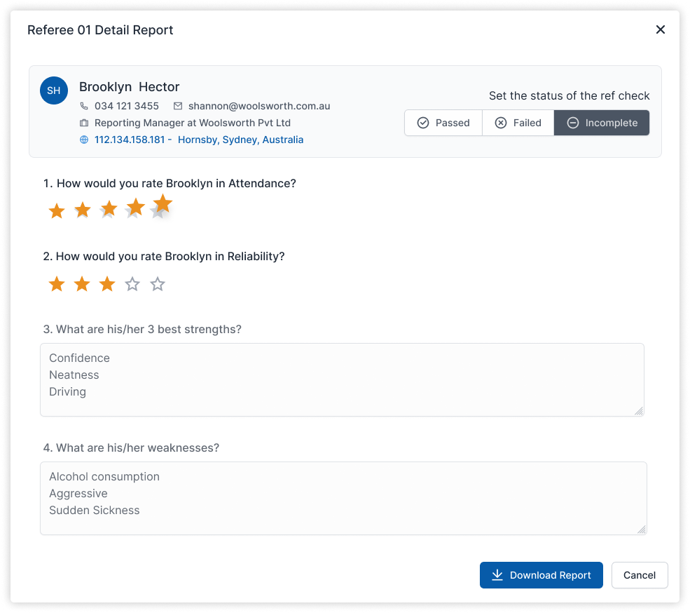 Reference Checking Software in Australia | Ref Hub