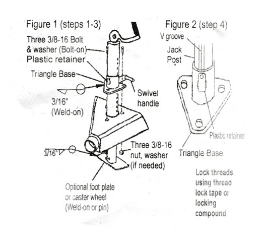 Instructions & Warranty Information | Ultimate Trailer Jack