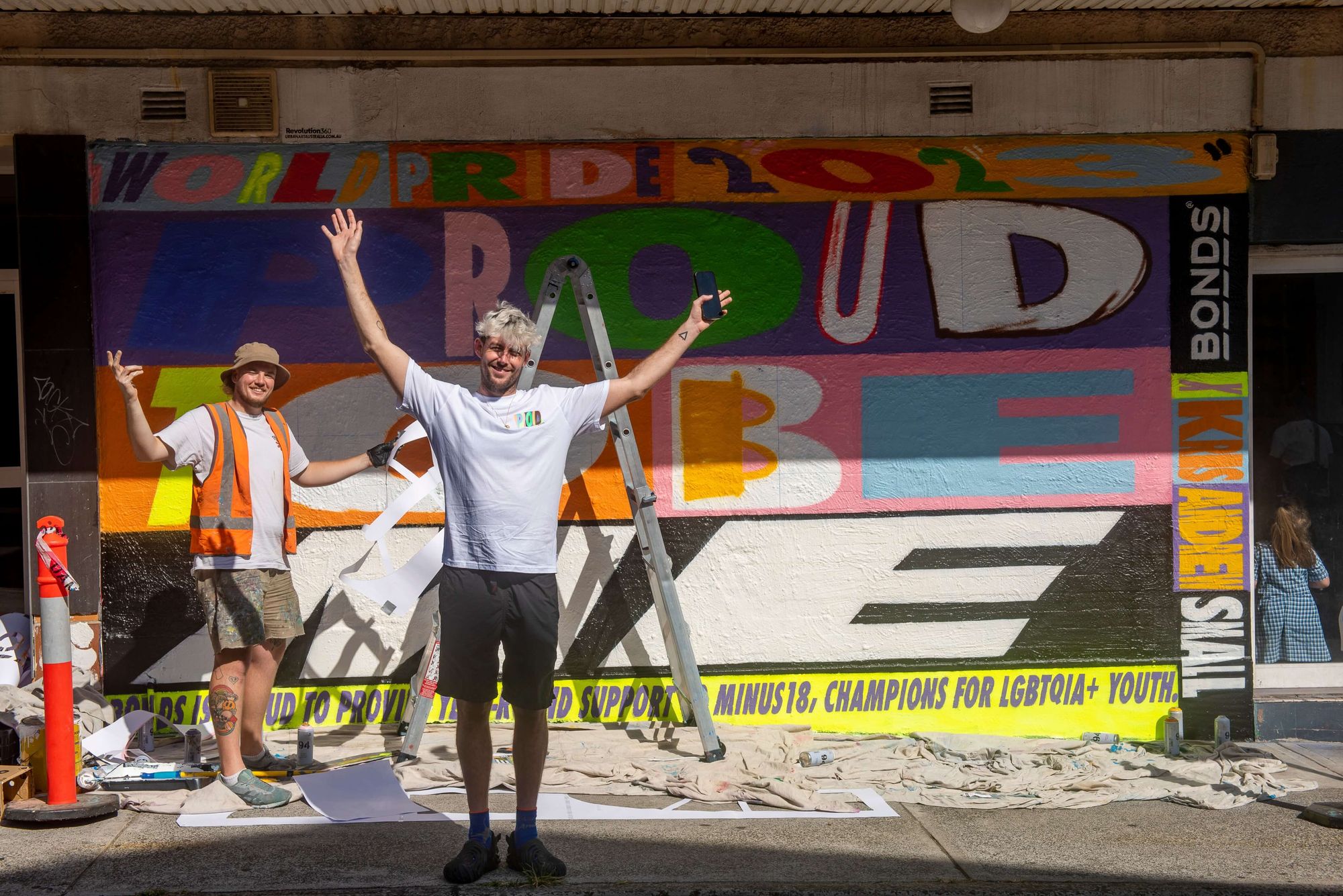 Revolution360 delivers inspiring Pride Month out–of-home street art ...