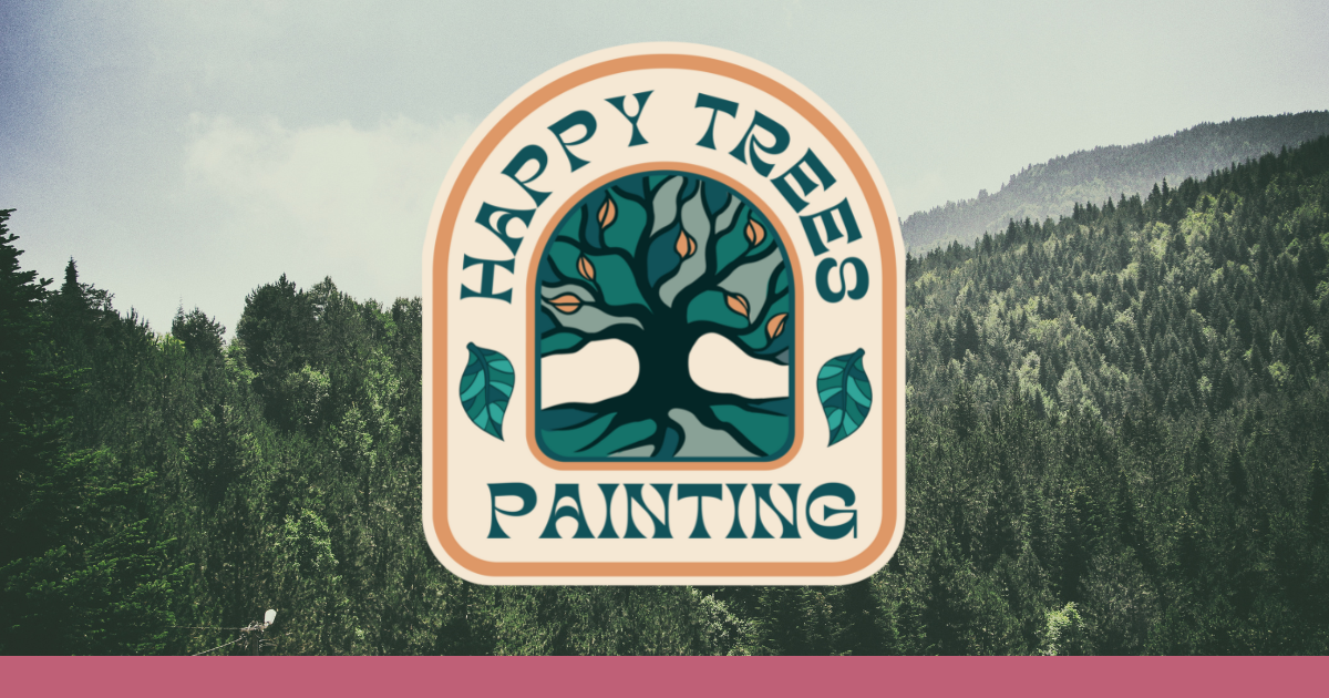 Happy Trees Painting