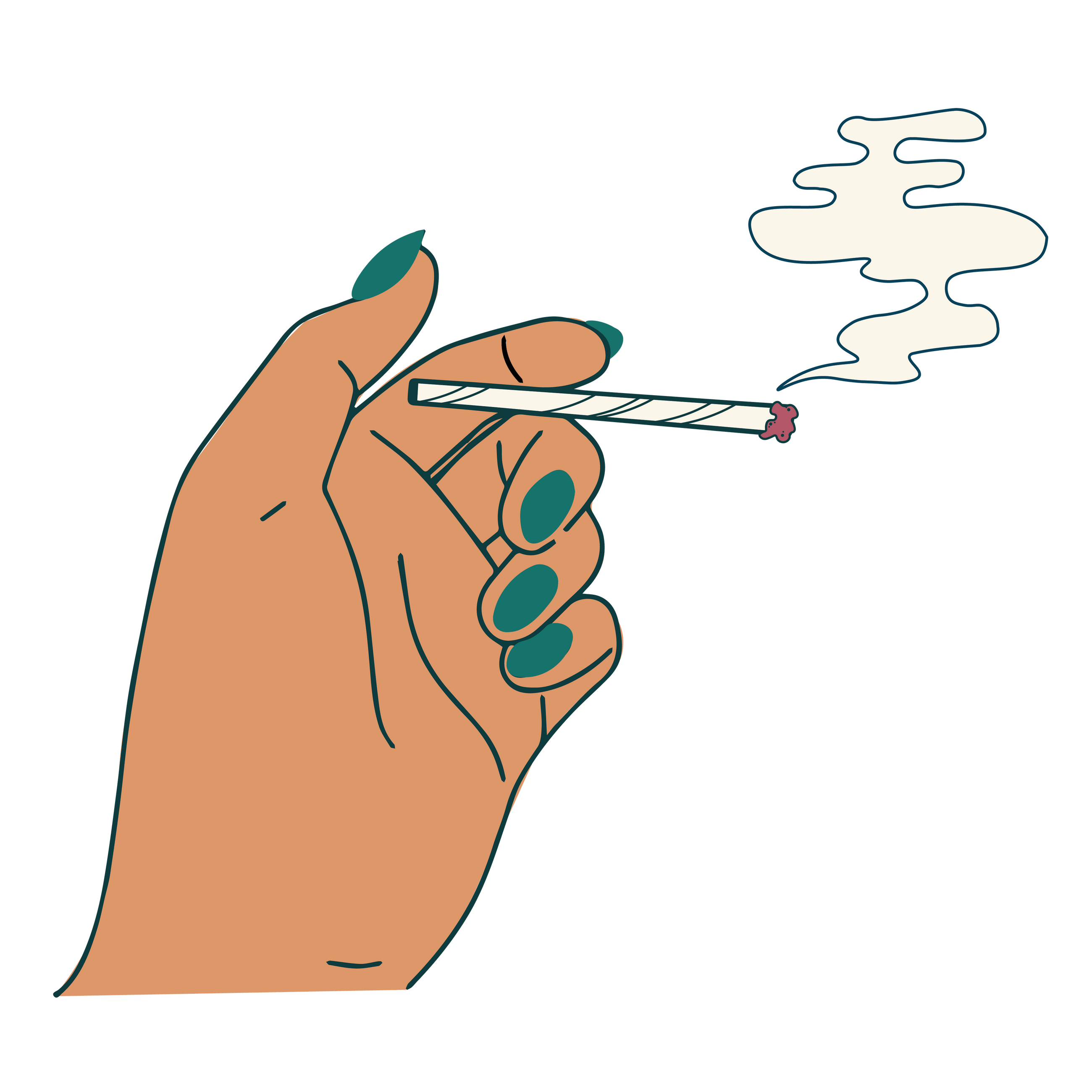 Happy Trees Painting