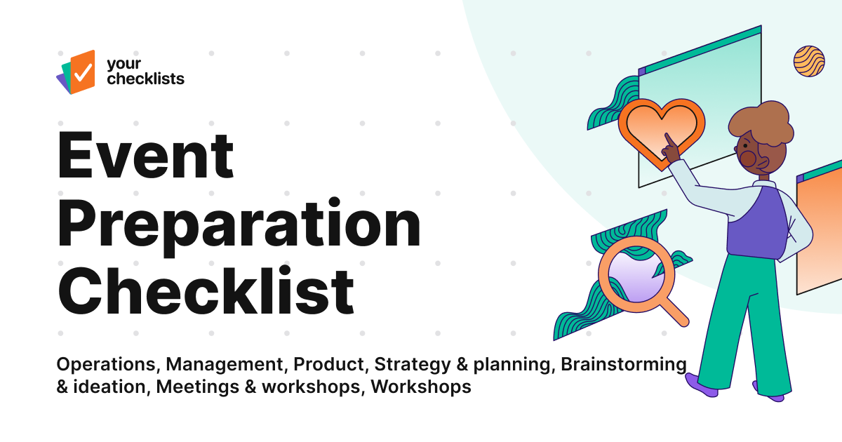 Event Preparation Checklist | Your Checklists