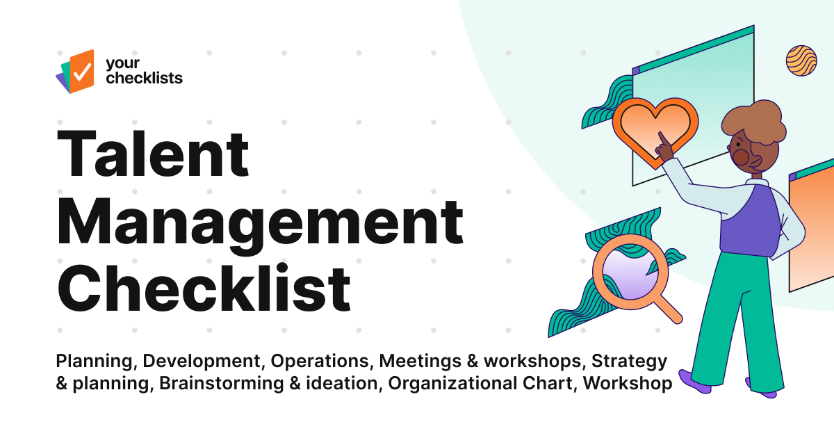 Talent Management Checklist | Your Checklists