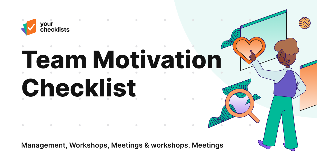 Team Motivation Checklist | Your Checklists