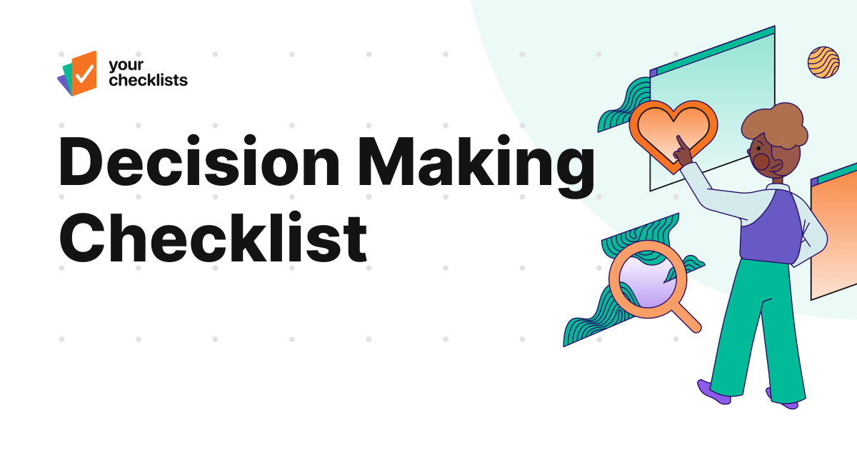 Decision-Making Checklist for Managers Make Informed and Effective ...