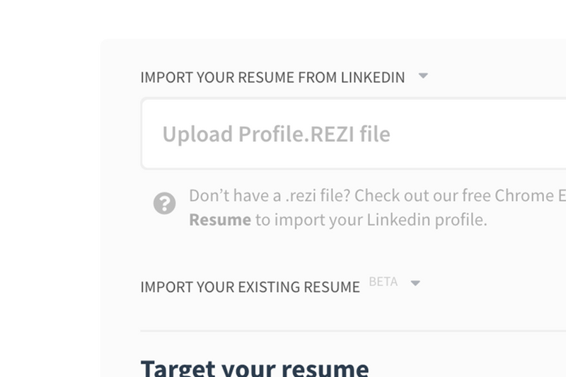 Rezi - The Leading AI Resume Builder trusted by 1,008,416 users