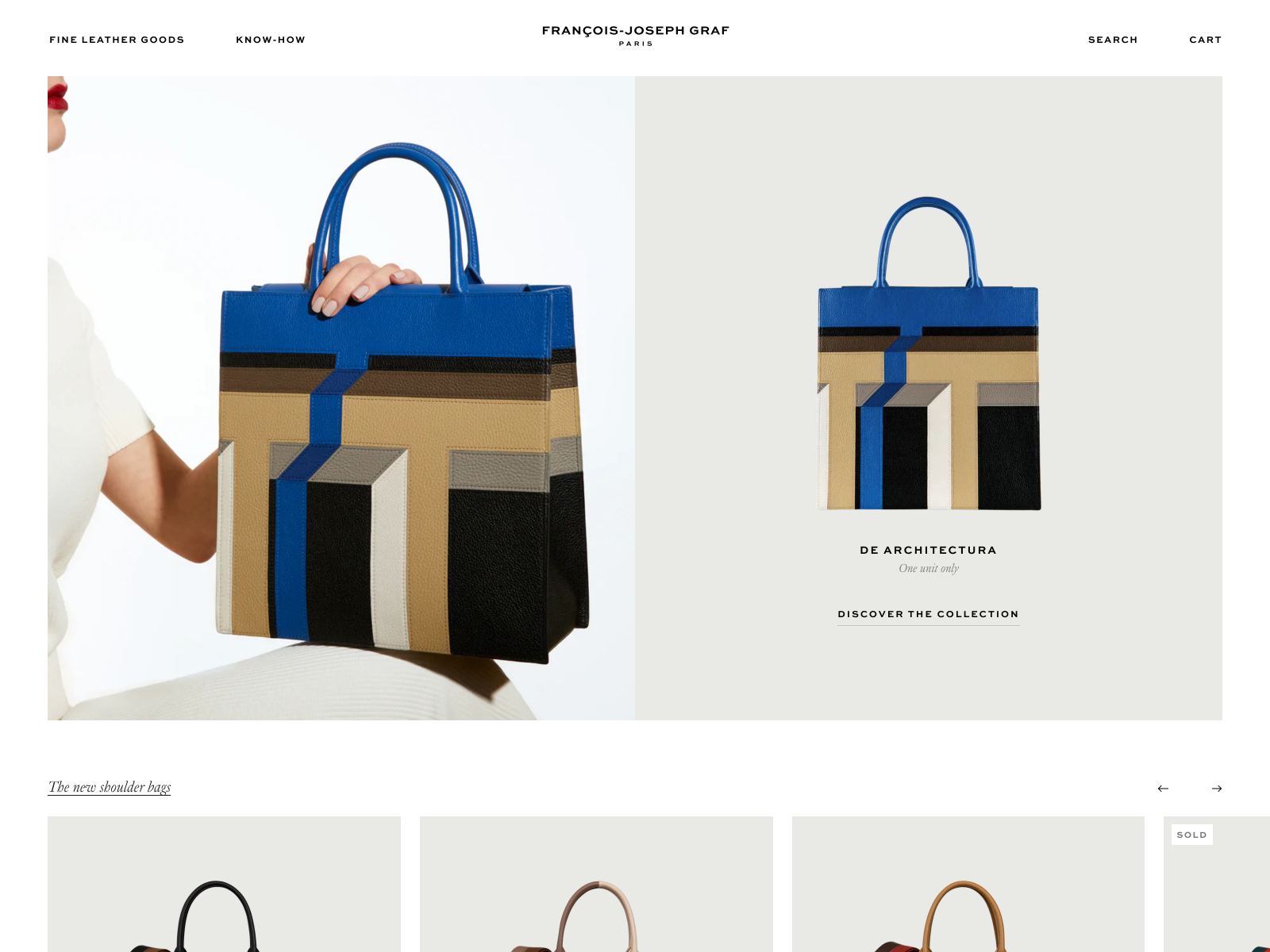 Ecommerce Design Awards | Winners | François-Joseph Graf
