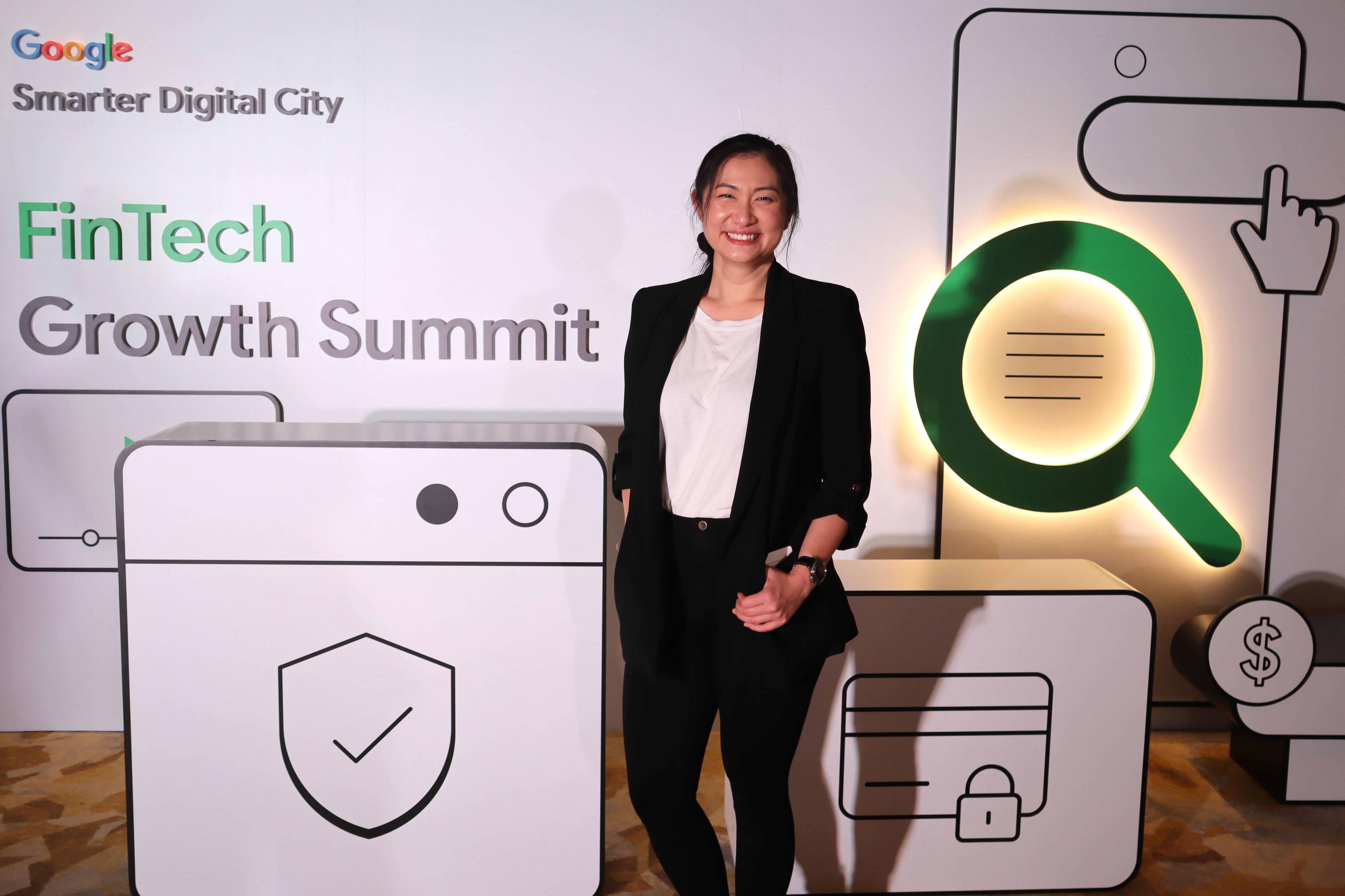 Founder & CEO, Jenny Au, attending Google event