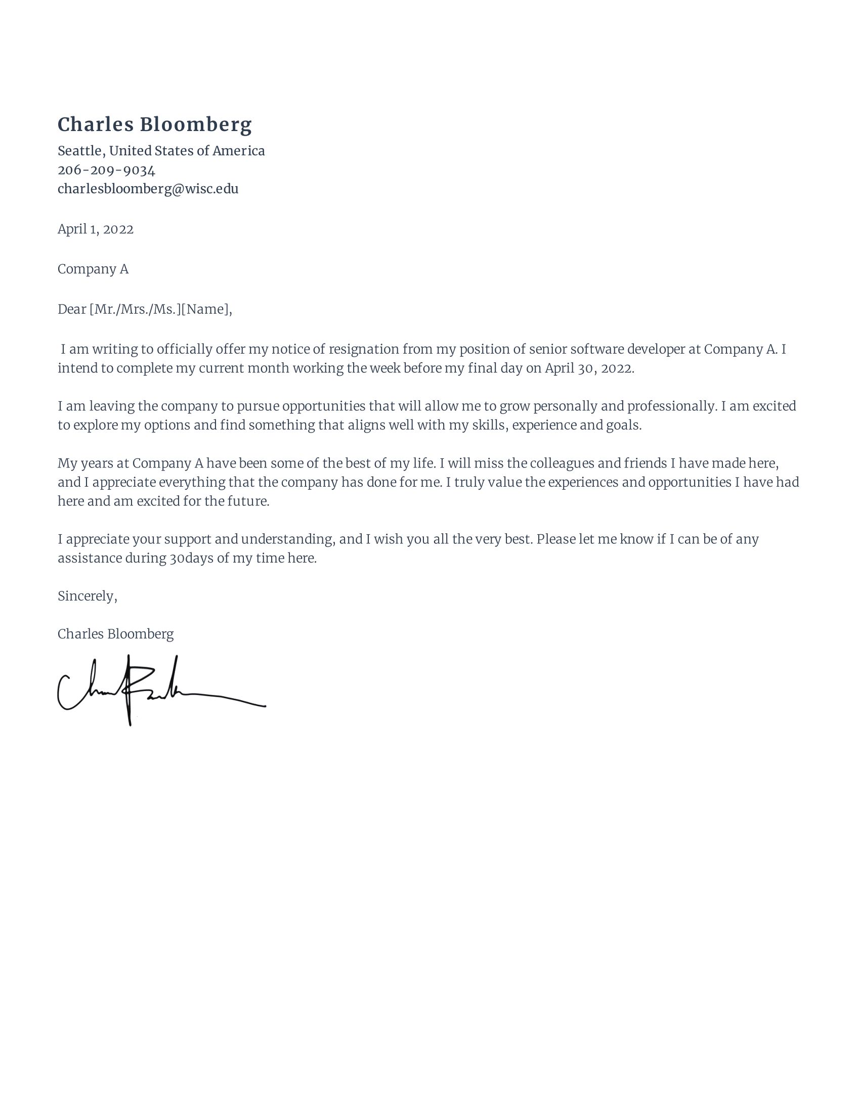 Lessons I Learned From Tips About Email Resignation Letter With Notice 