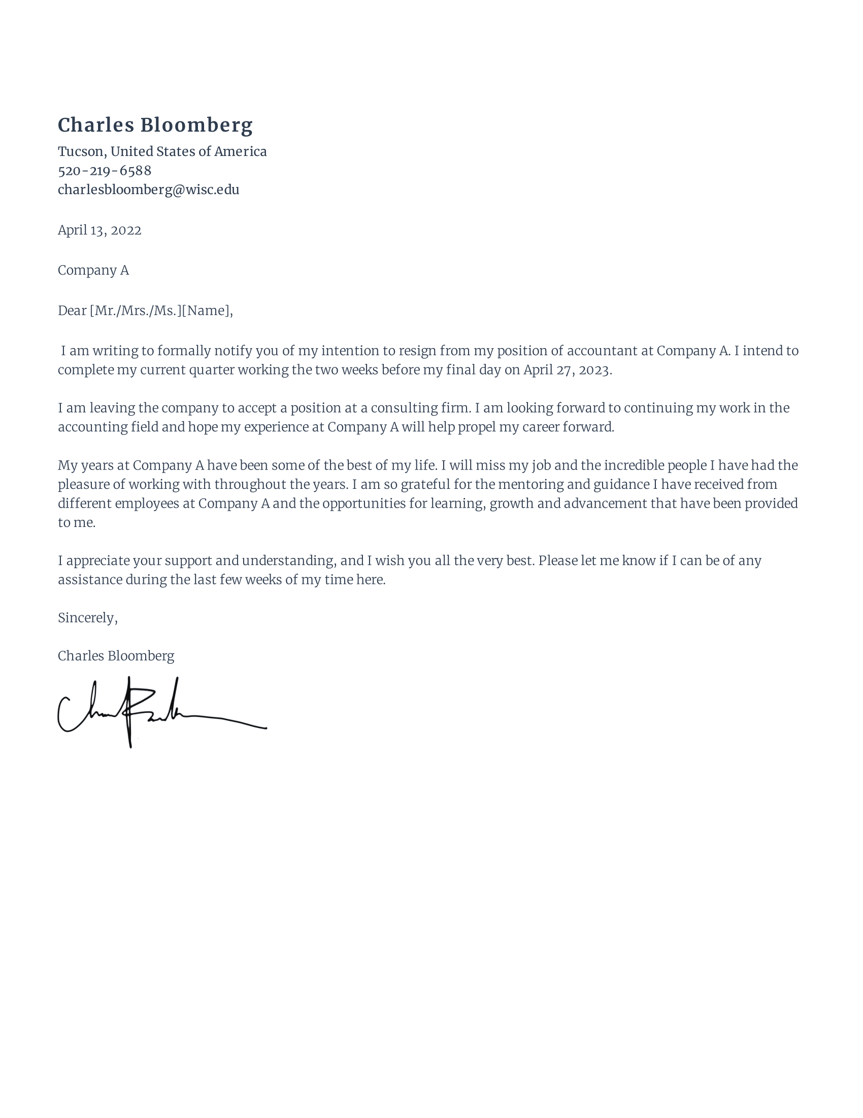 Unique Tips About Best Resignation Letter Word Format Profile Summary 