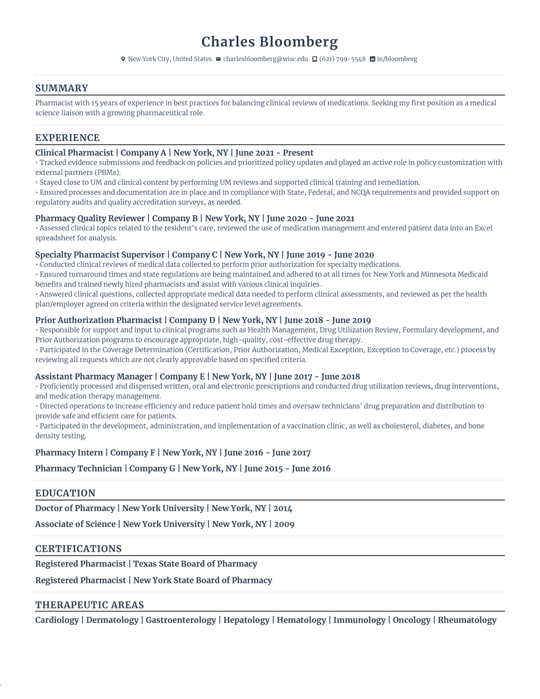 300+ Free ATS Resume Examples - Optimized for 2023