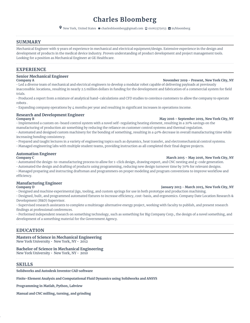 300+ Free ATS Resume Examples - Optimized for 2023