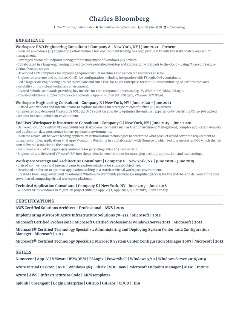 300+ Free ATS Resume Examples - Optimized for 2023