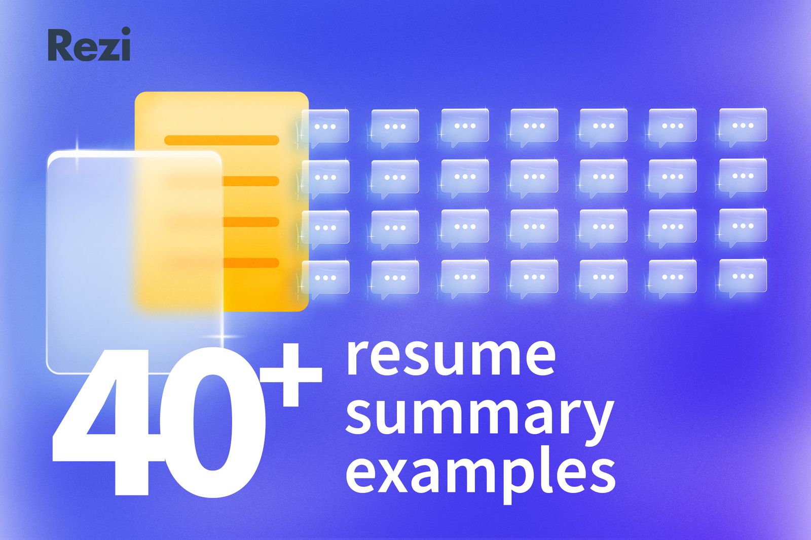 40 Resume Summary Examples