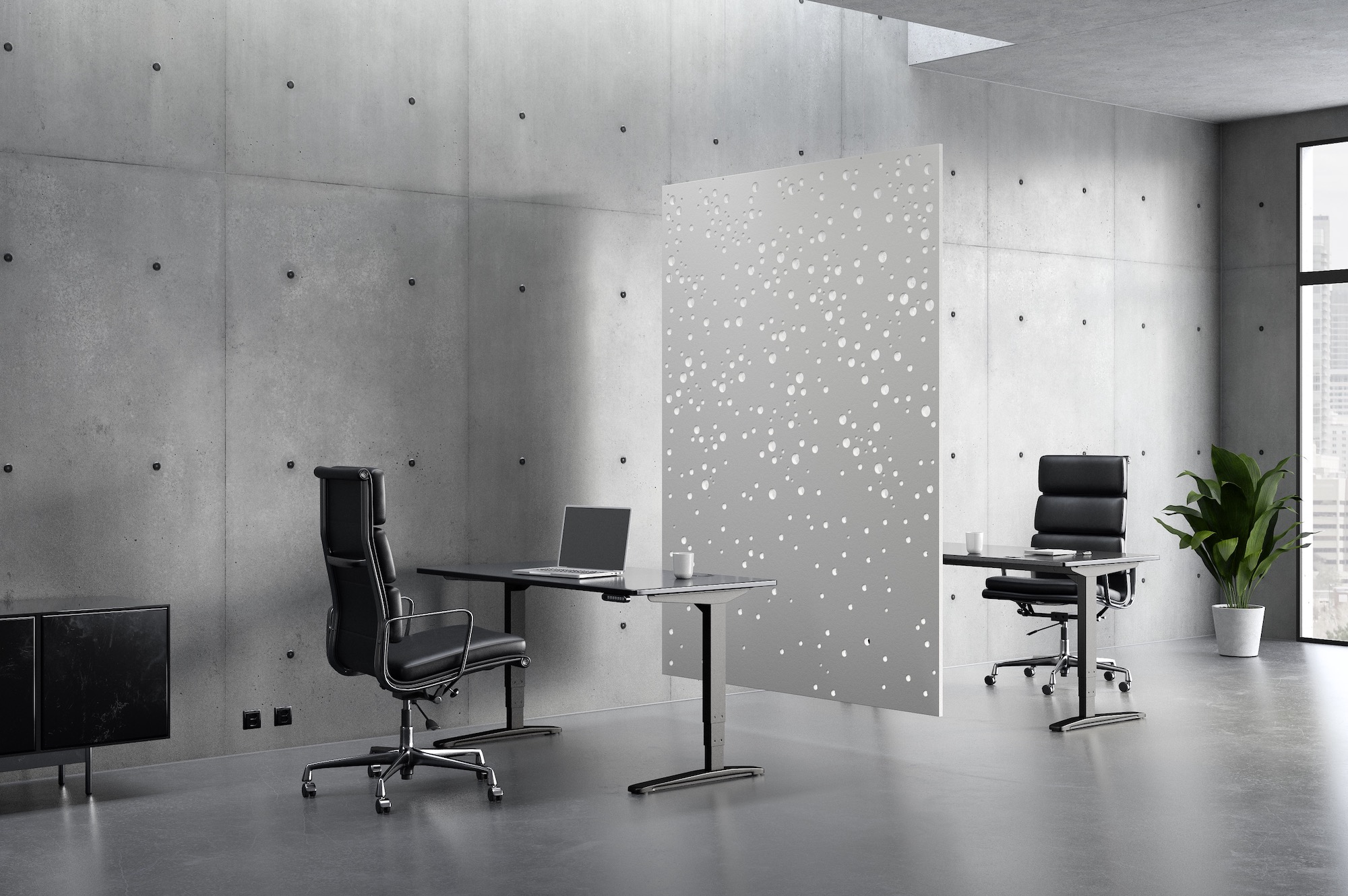 Für ein ideales Arbeitsklima: Akustik Raumtrenner | Suono Acoustics ...